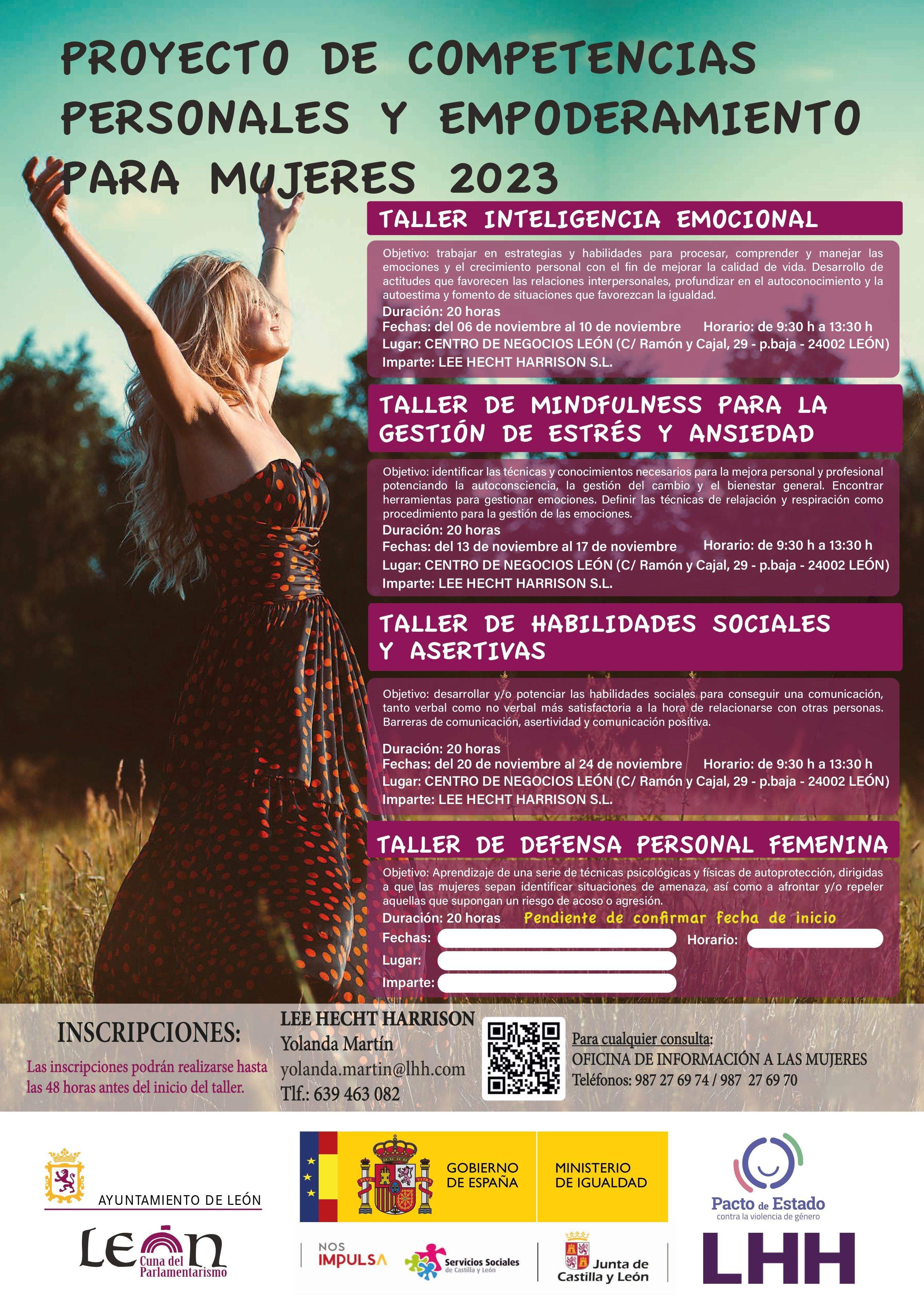 El Ayuntamiento de León impulsa talleres para mujeres dentro del ...