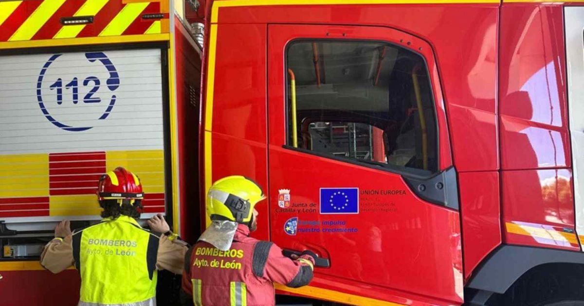 Los Bomberos de León reciben nuevo material gracias a una inversión de más de 700.000 euros